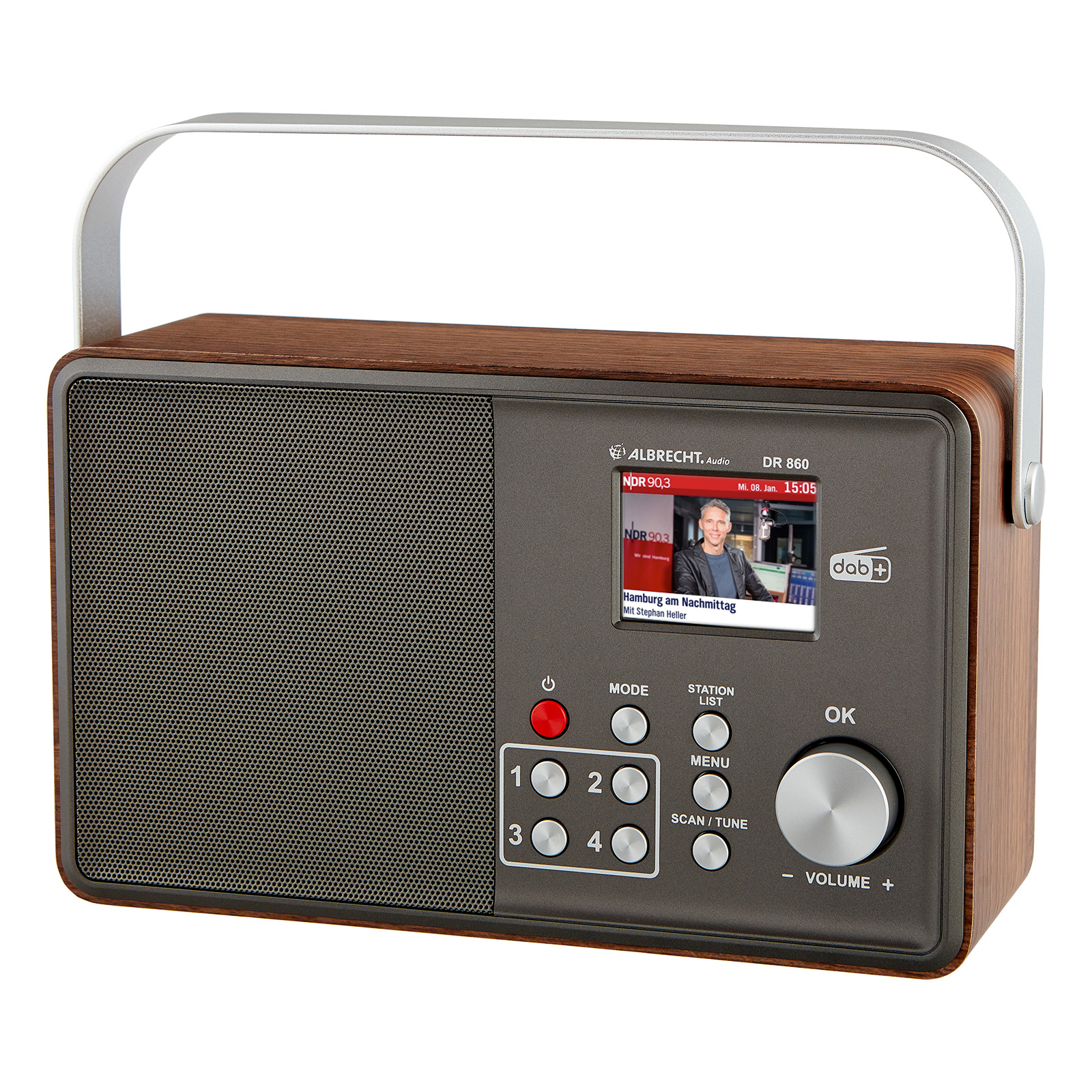 Albrecht DR 860 Senior - das bedienerfreundliche Digitalradio